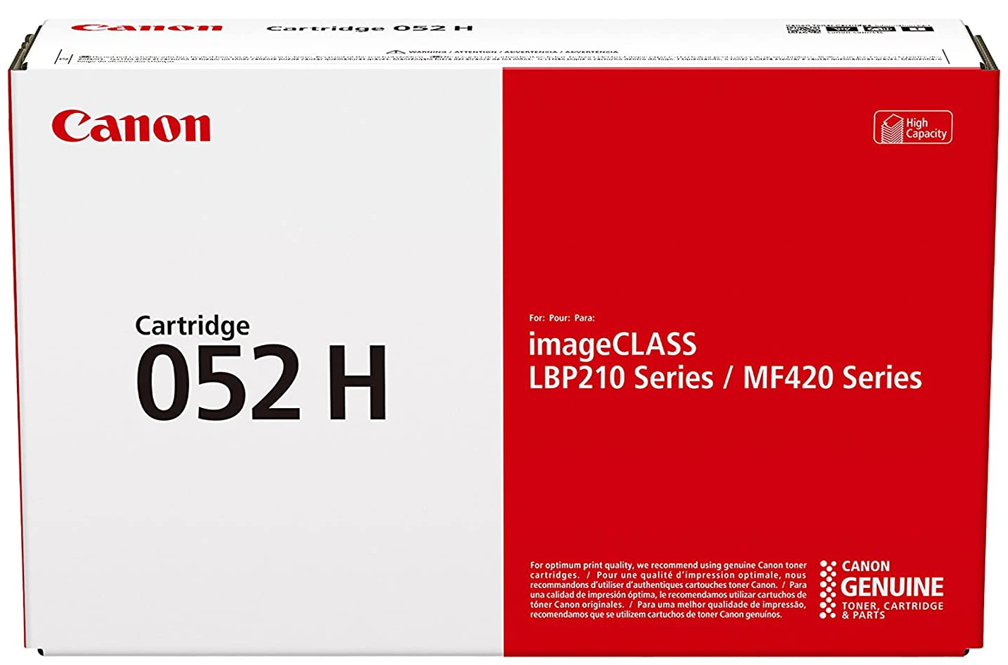 Canon 052H en Panamá | Pana Compu