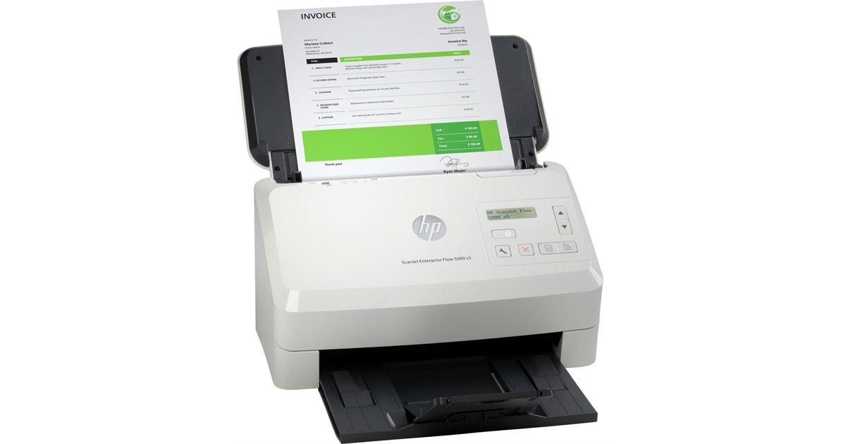 HP ScanJet Enterprise Flow 5000 s5 en Panamá | Pana Compu