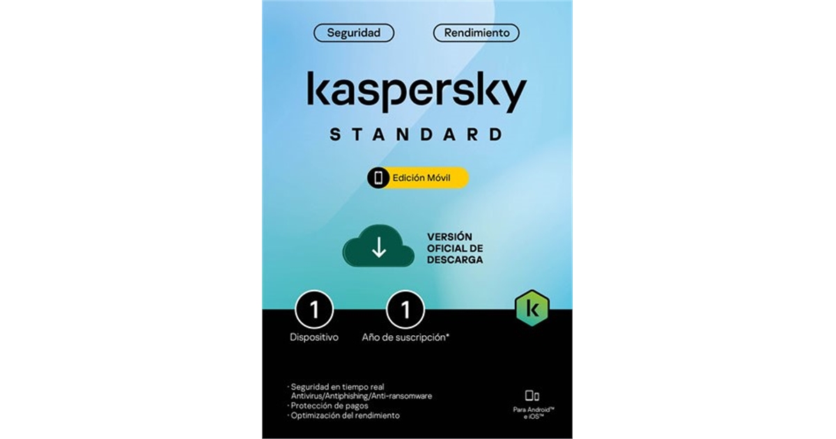 Kaspersky Standard Mobile en Panamá | Pana Compu